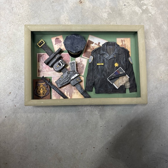 Art | Antique Police Shadow Box | Poshmark